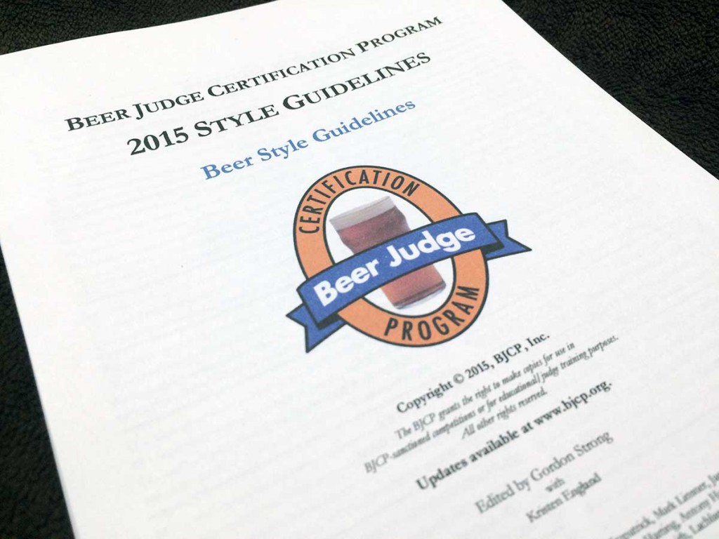2015 BJCP Style Guidelines - BrewNote